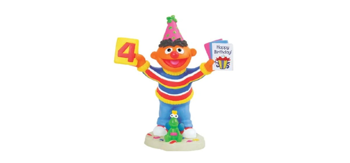Sesame Street Elmo Birthday Figurine – Artesano Galleria