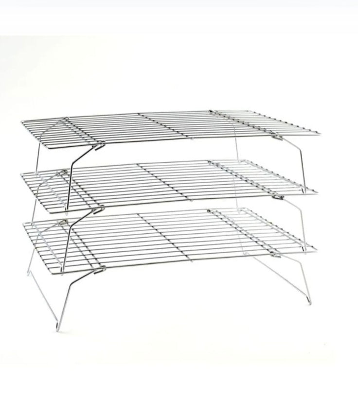 Norpro 3 Tier Stackable Cooling Rack Set – Artesano Galleria