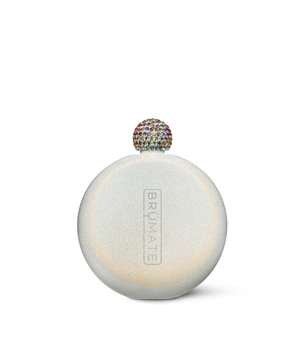 BruMate Flask Glitter White – Artesano Galleria