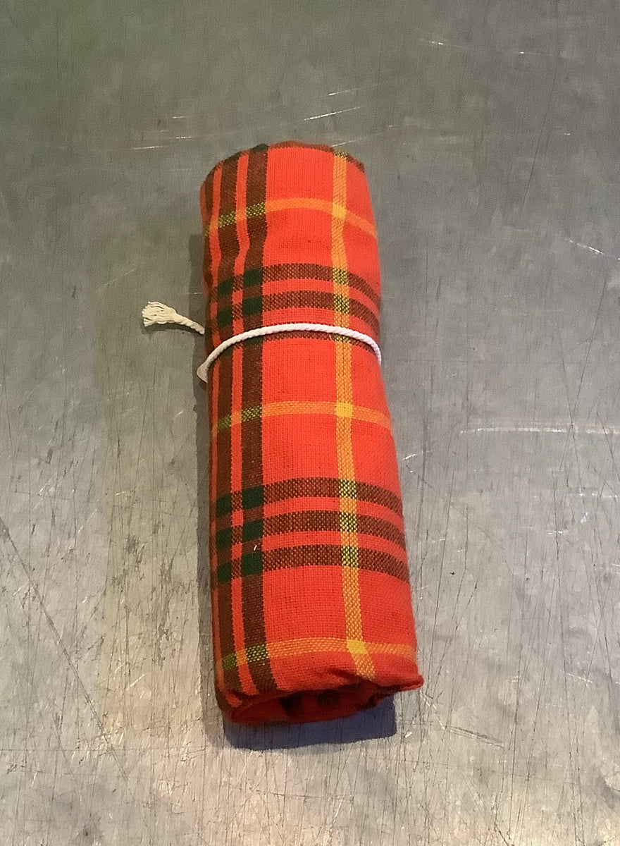 Danica Dishtowel - Red Plaid – Artesano Galleria