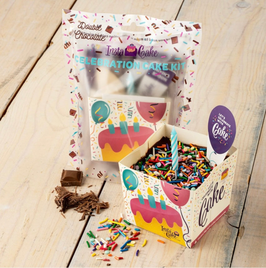 Insta Cake Double Chocolate Cake Kit – Artesano Galleria