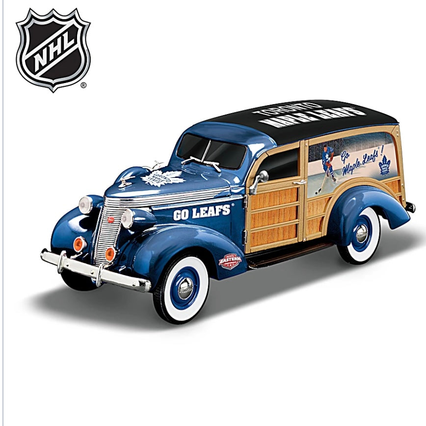 Scale Toronto Maple Leafs® Woody Wagon Sculpture – Artesano Galleria