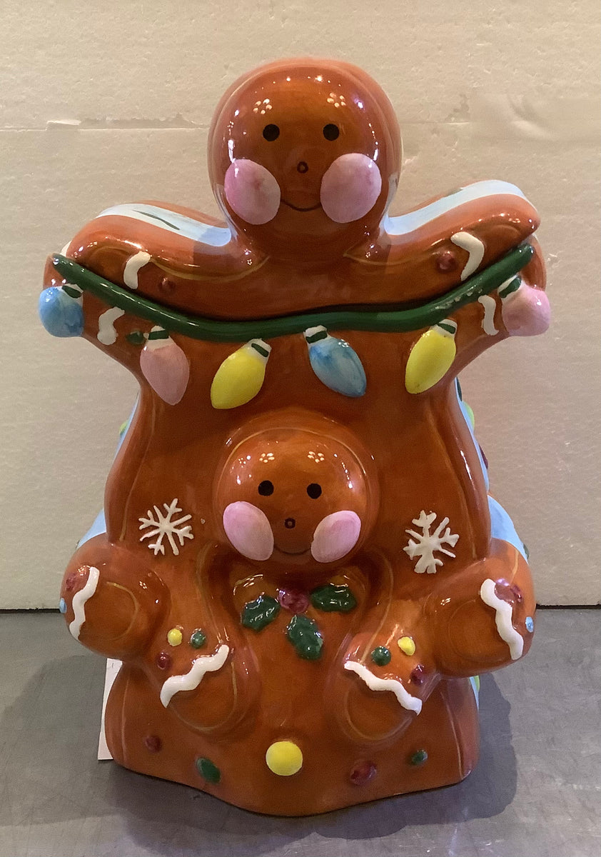 Gingerbread Man Cookie Jar – Artesano Galleria
