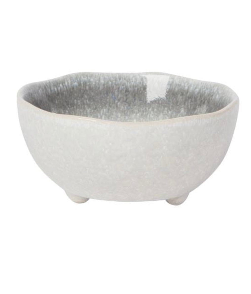 Danica Now Designs Bowl Reactive Glaze Footed 5.5" Mist Gray – Artesano ...